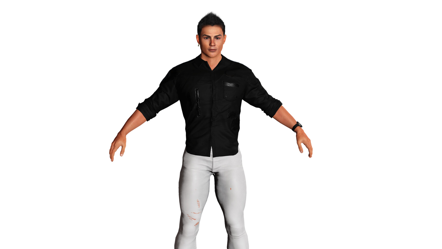 ArtStation - CRISTIANO RONALDO 3D MODEL- RIGGED GAME READY CHARACTER ...