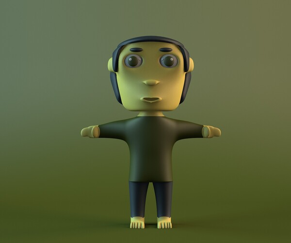 ArtStation - CHARACTER MODEL | Resources