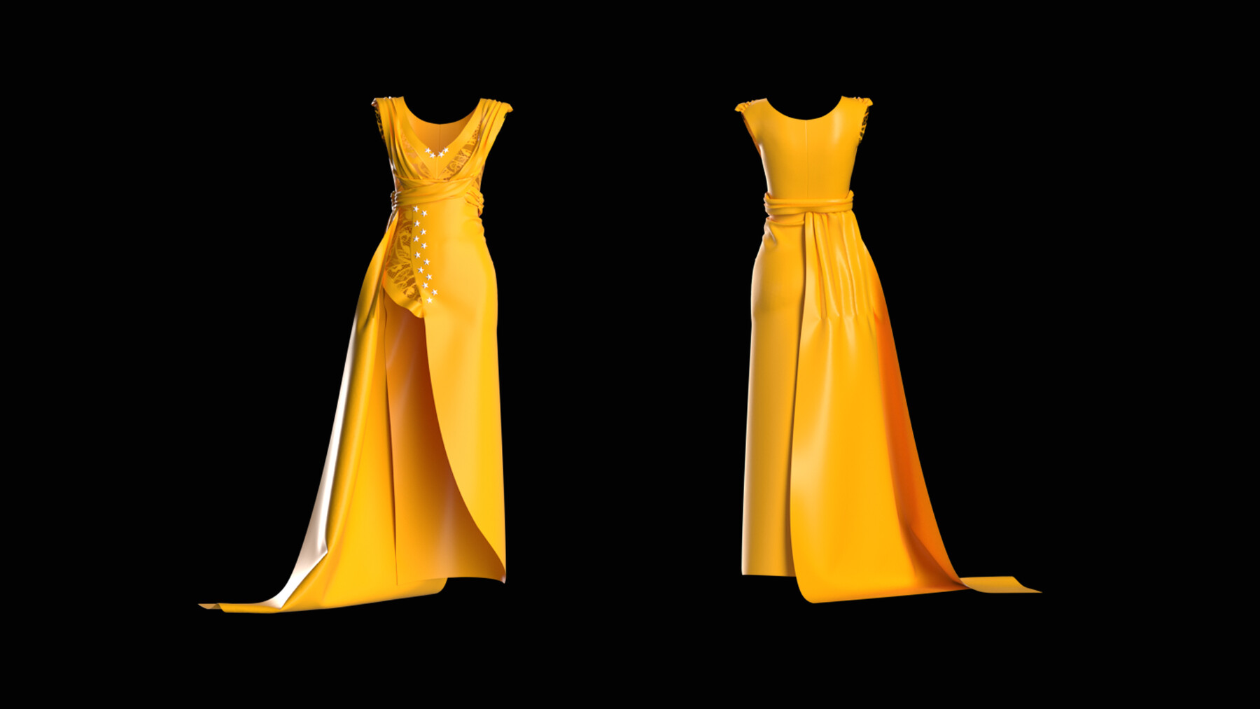 ArtStation - 10 Basic Women's dress | Game Assets