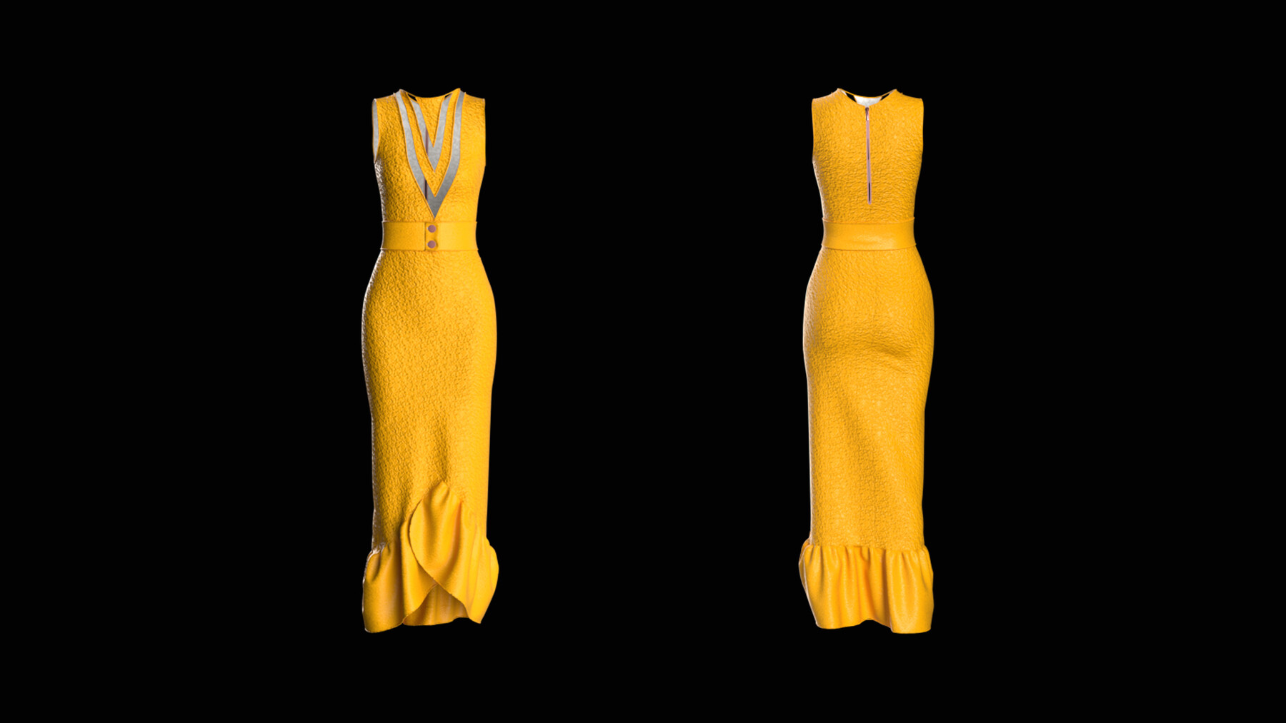 ArtStation - 10 Basic Women's dress | Game Assets