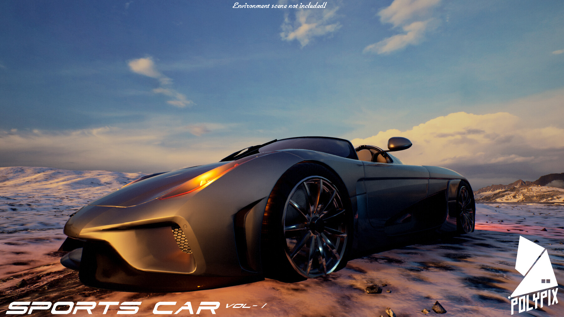 ArtStation - Sports car VOL_01 Unreal Engine 5 Asset Pack | Game Assets