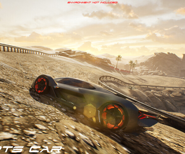 ArtStation - Sports car VOL_02 Unreal Engine 5 Asset Pack | Game Assets