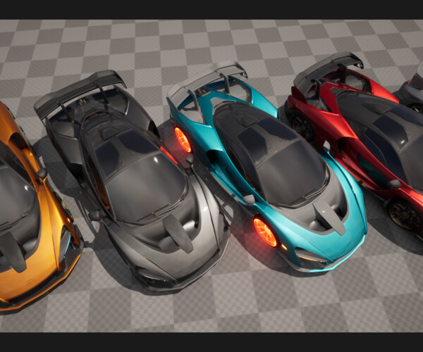 ArtStation - Sports car VOL_03 Unreal Engine 5 Asset Pack | Game Assets