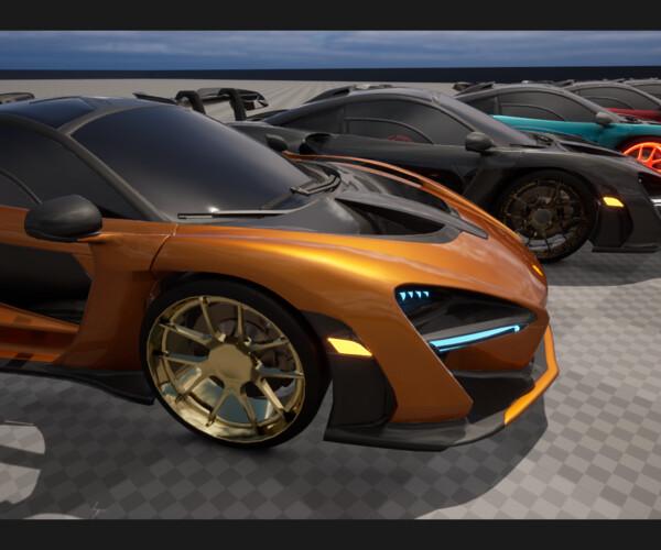 ArtStation - Sports car VOL_03 Unreal Engine 5 Asset Pack | Game Assets