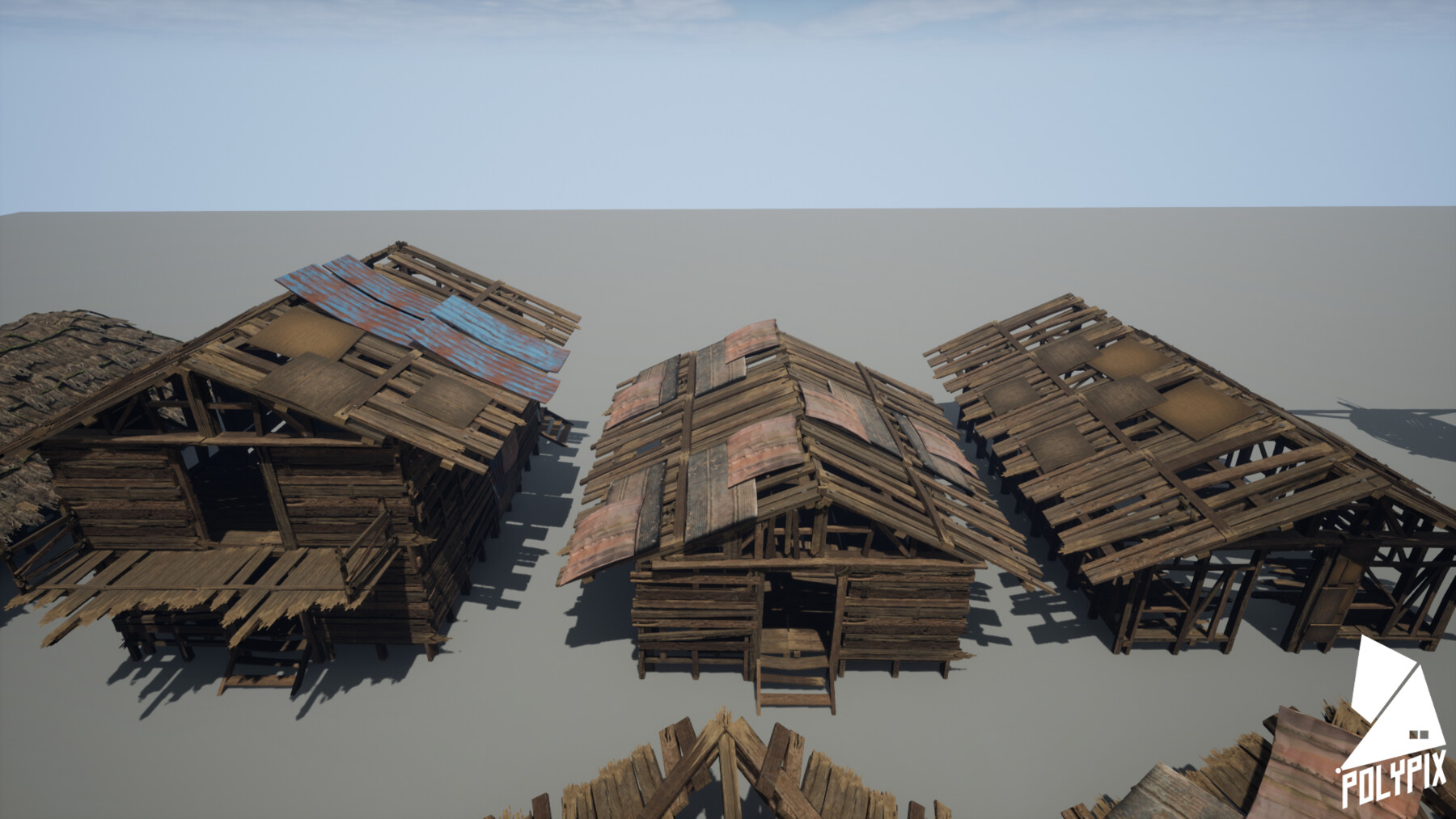 ArtStation - Slum Island Unreal Engine 5 Asset Pack | Game Assets