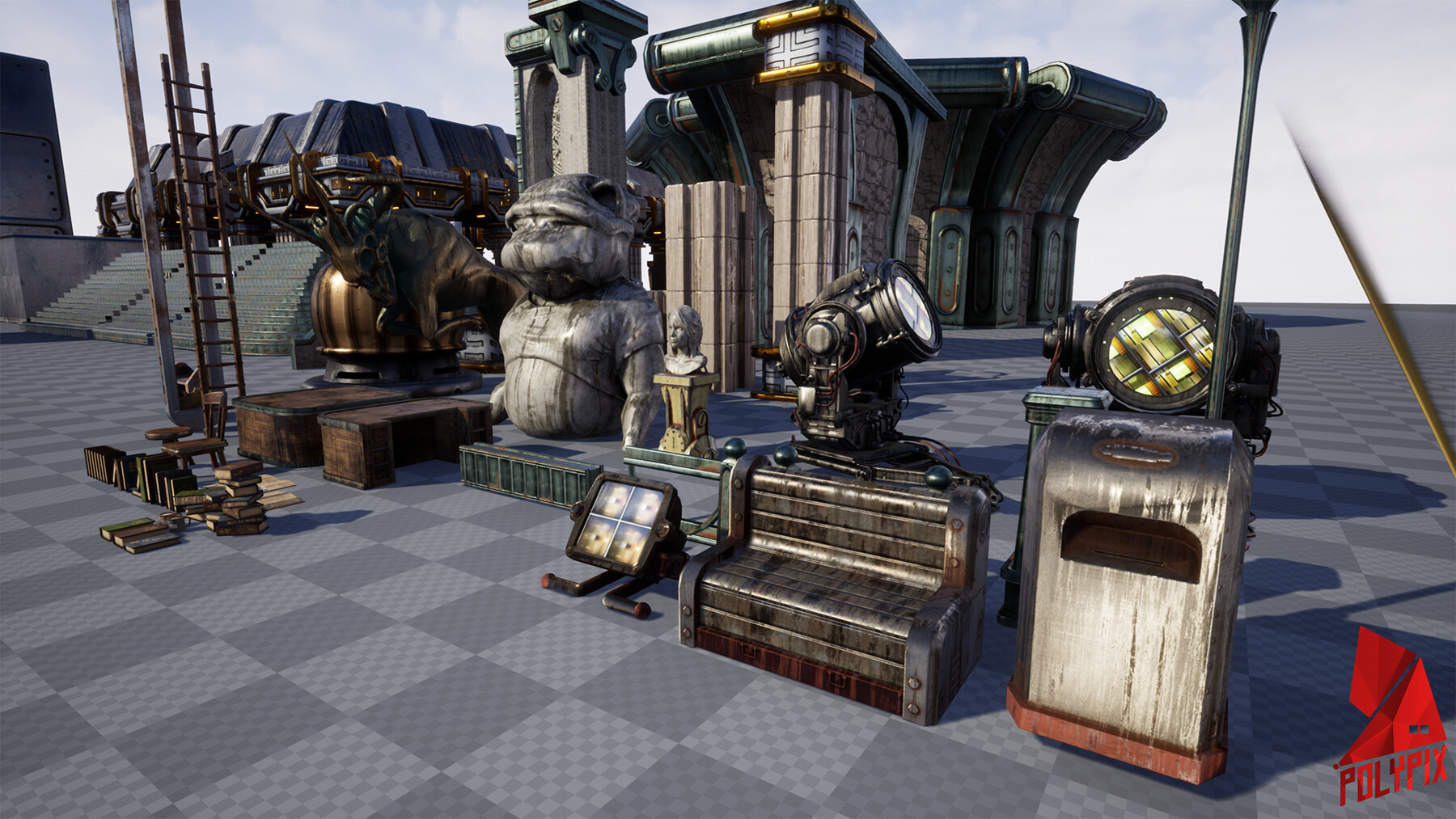 ArtStation - Enchanted Library Unreal Engine 5 Asset Pack | Game Assets