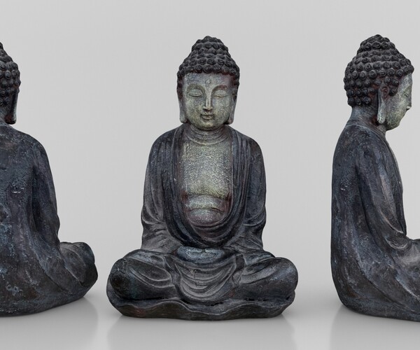 ArtStation - Buddha Statue Clay | Resources