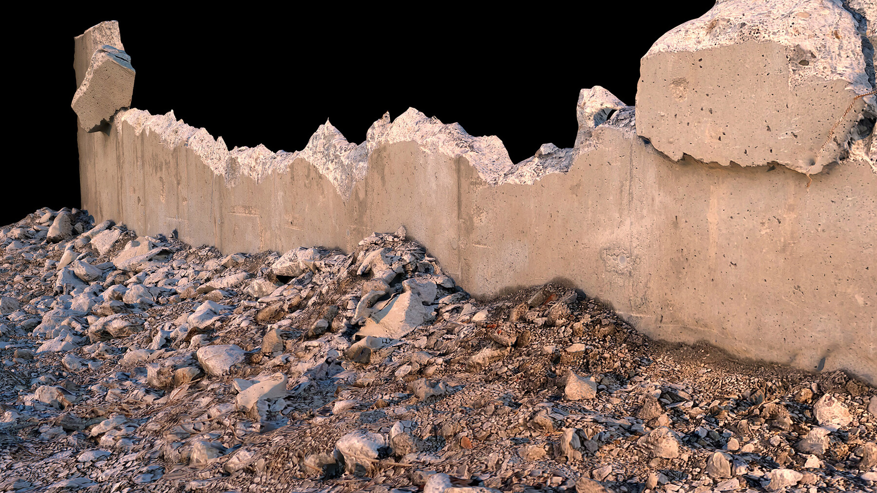 ArtStation - Gravel Wall 04 | Resources