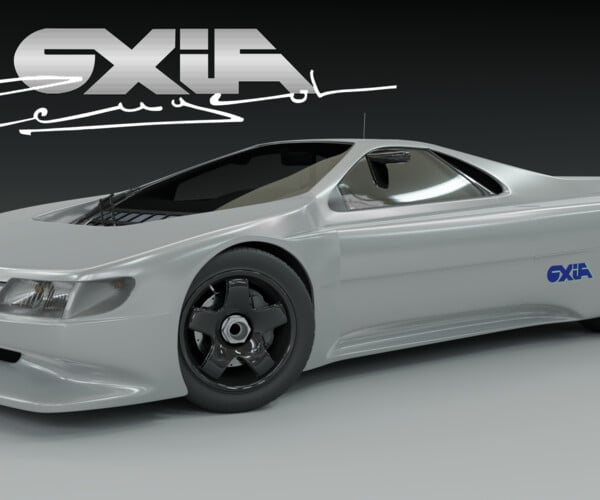 ArtStation - 1988 Peugeot Oxia | Resources