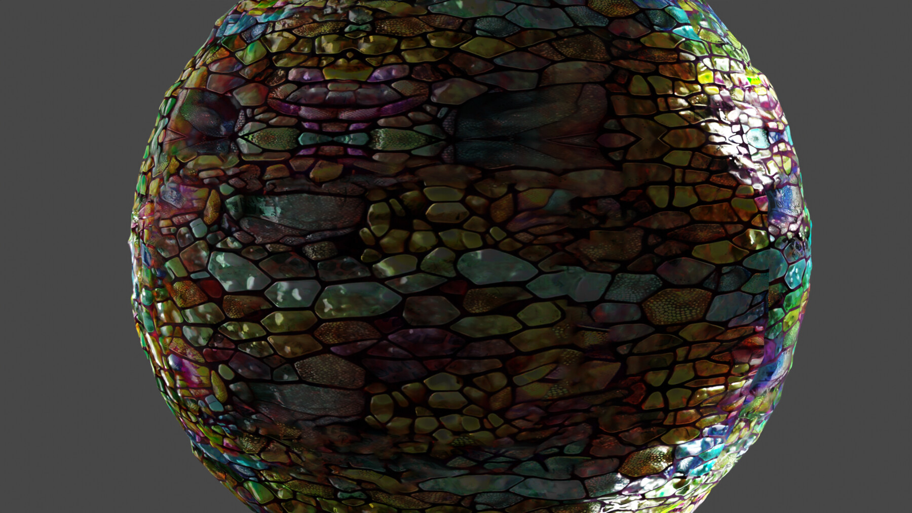 ArtStation - Seamless textures and materials | Magic crystal reptile skin | fantasy creature ...