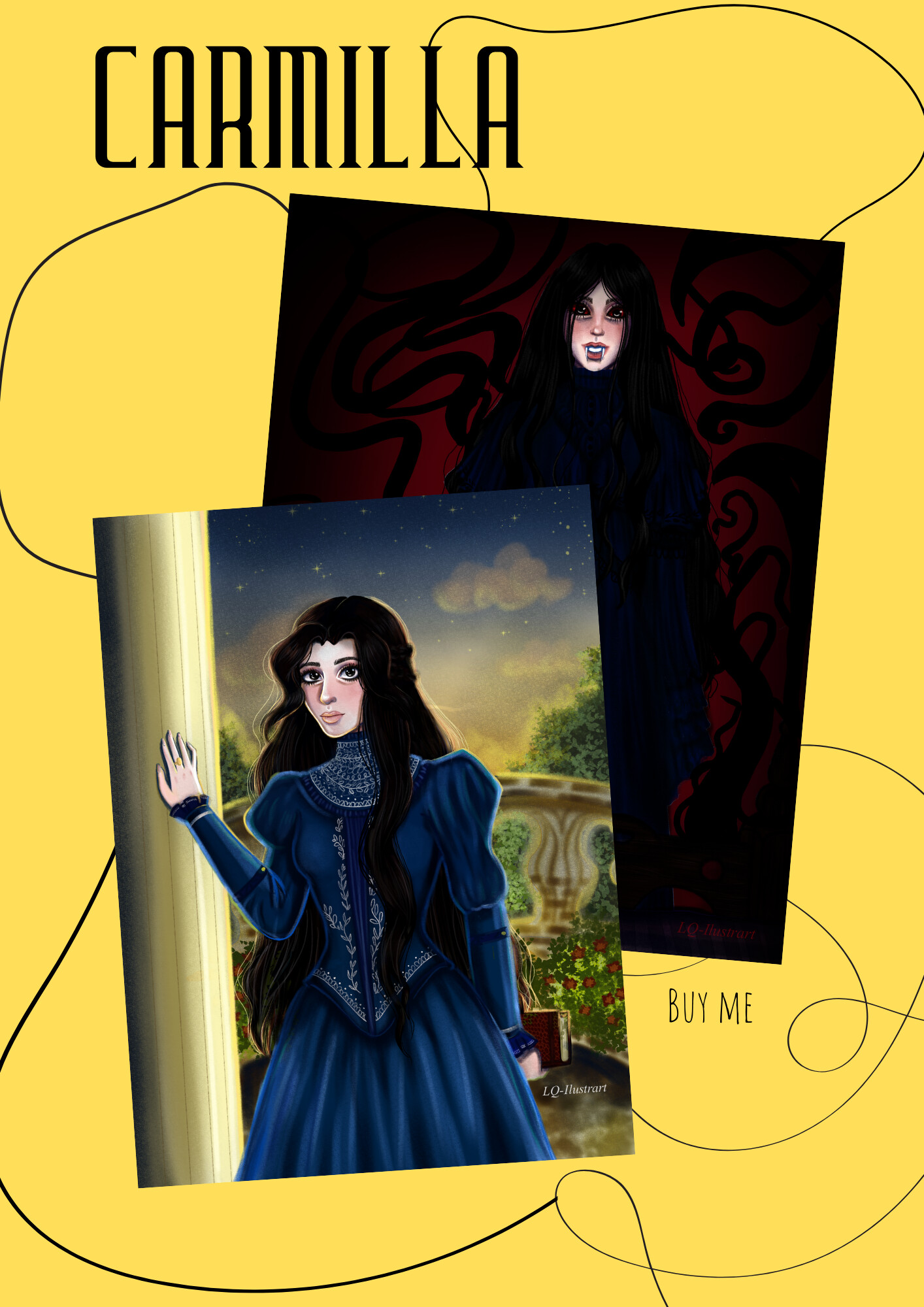 ArtStation - Ilustration Carmilla | Artworks