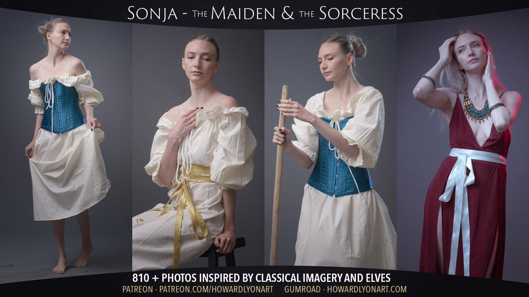 ArtStation - Sonja - The Maiden and the Sorceress | Resources