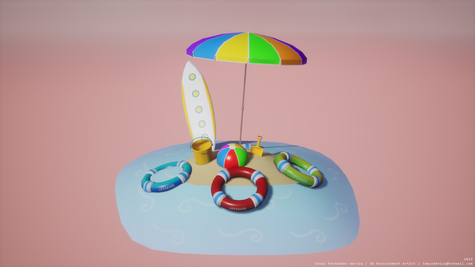 ArtStation - Beach Props Pack JFG V2 | Resources