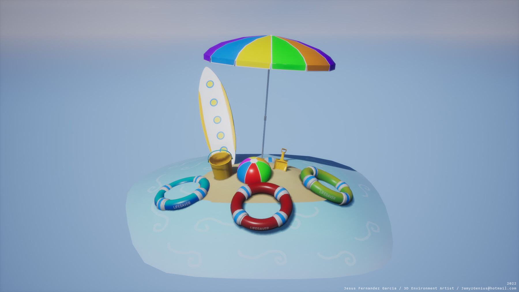 ArtStation - Beach Props Pack JFG V2 | Resources