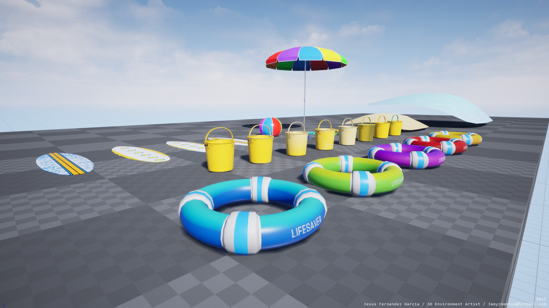 ArtStation - Beach Props Pack JFG V2 | Resources