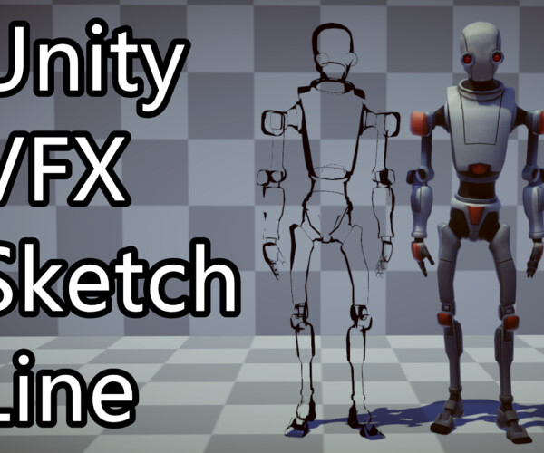ArtStation - Unity VFX - Sketch Line | Game Assets