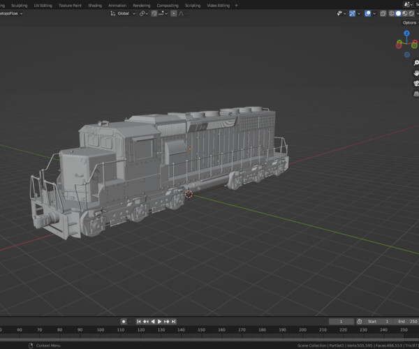 ArtStation - Model Train Collection | Resources