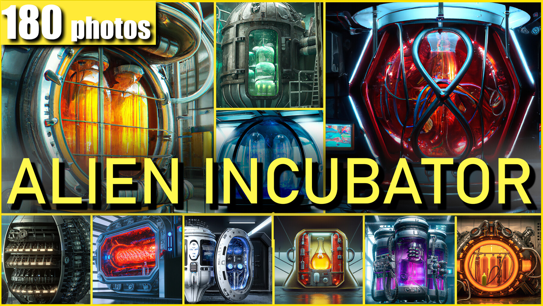 ArtStation - Alien Incubator : 180 photos | Artworks