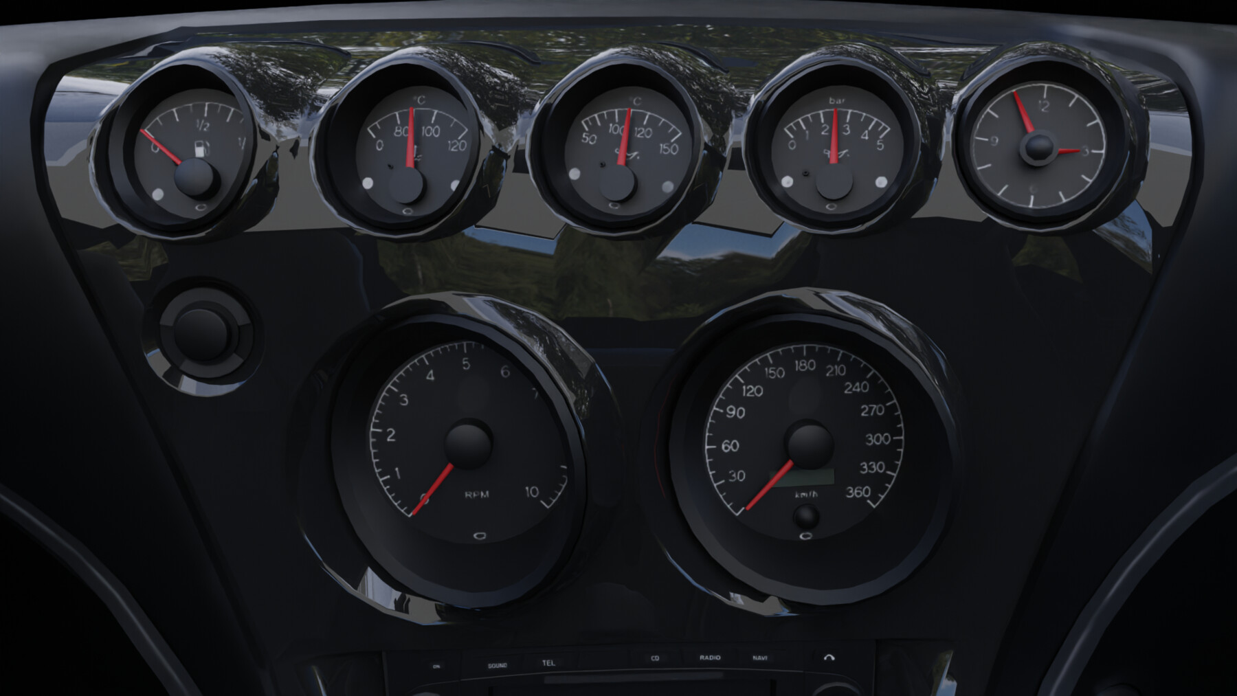 ArtStation - Morgan Aero SuperSports with Engine Sounds | Game Assets