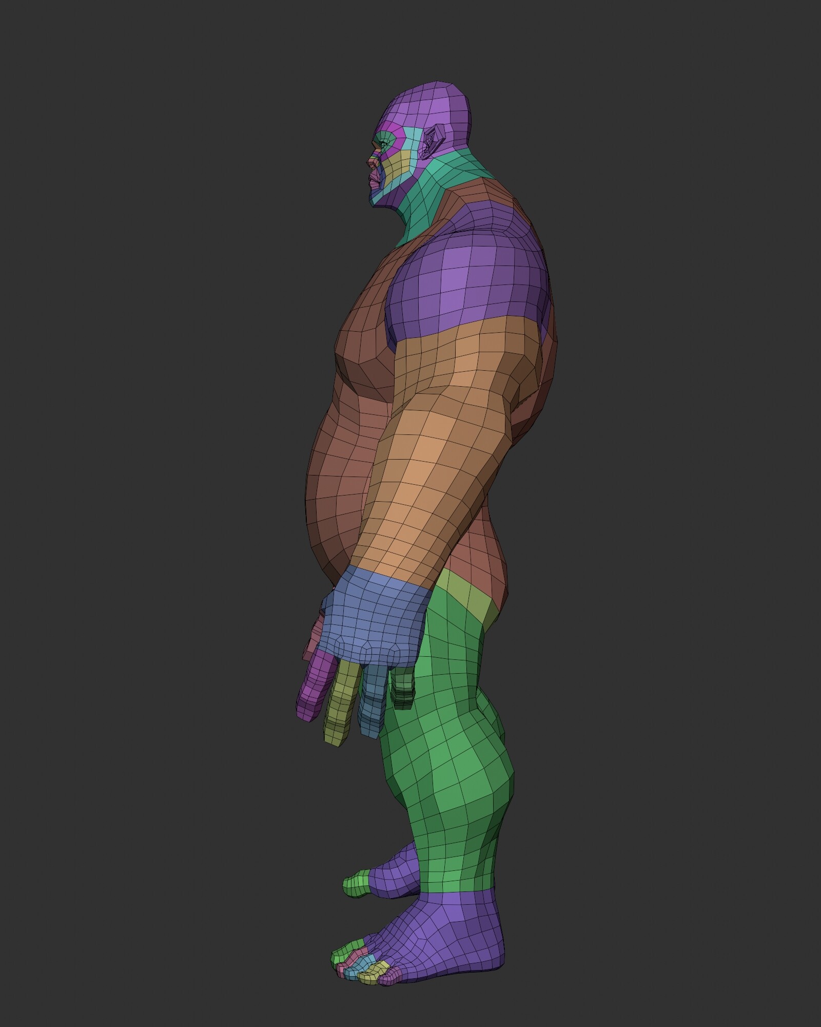 ArtStation - Stylized Heavy Lowpoly Basemesh | Resources