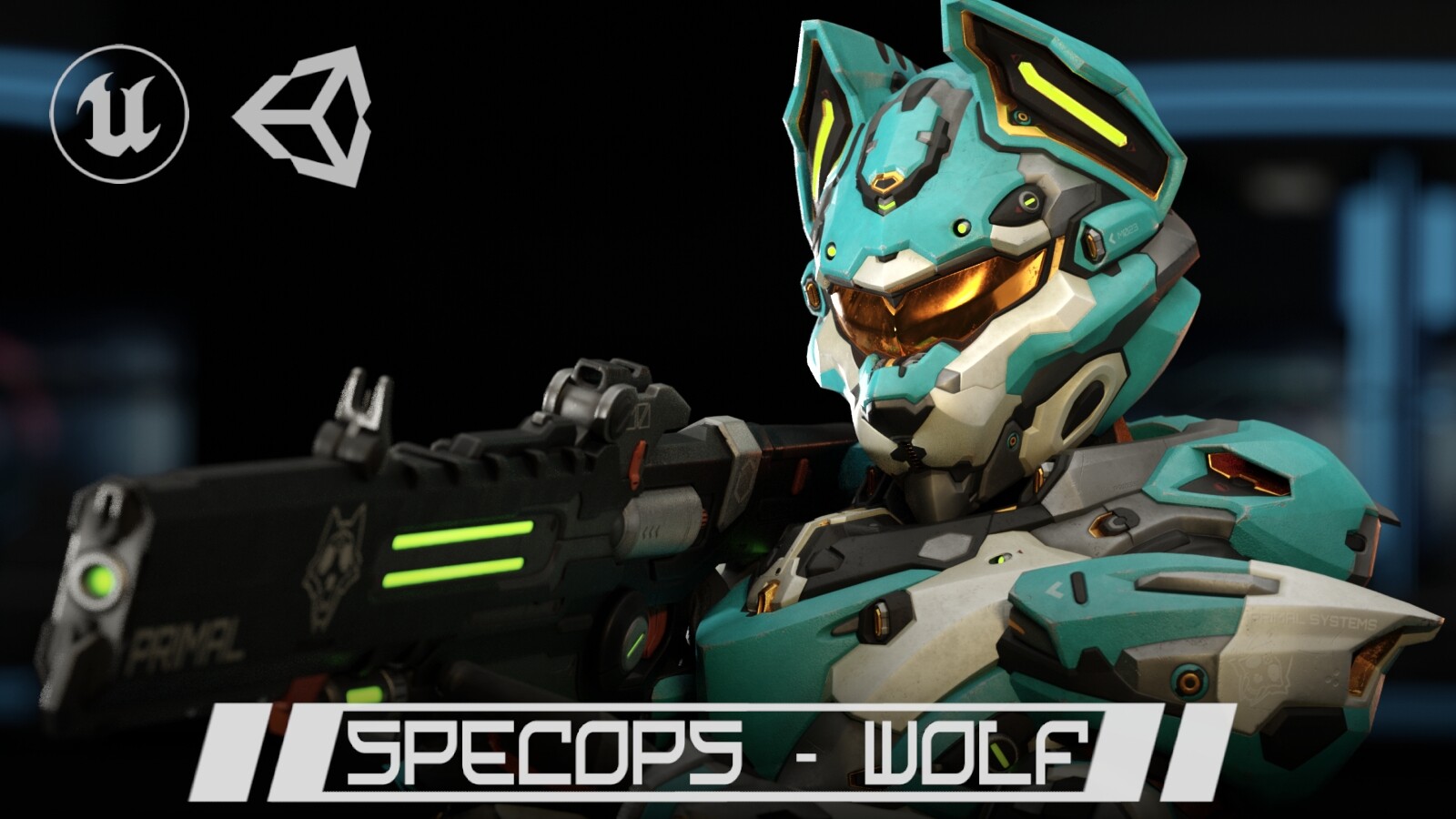 ArtStation - Liv - SpecOps: Wolf | Game Assets