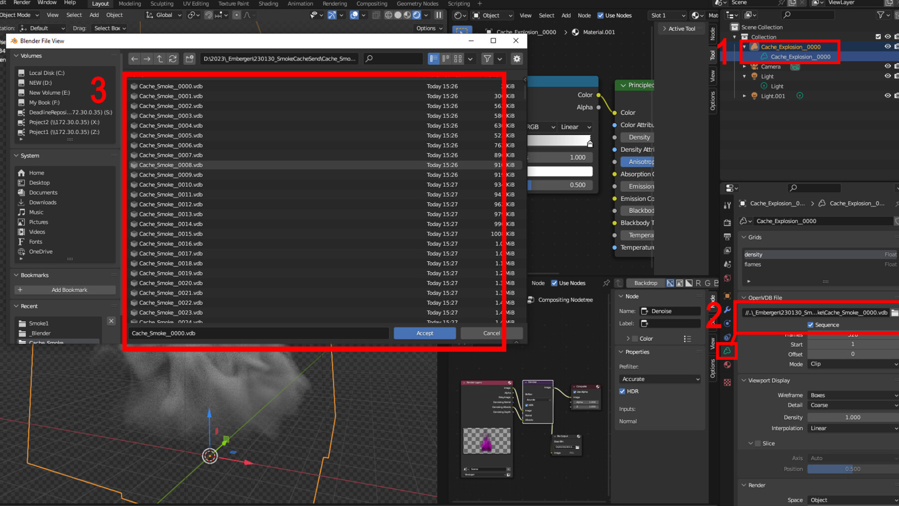 ArtStation - Smoke Animation 3D Blender | Game Assets