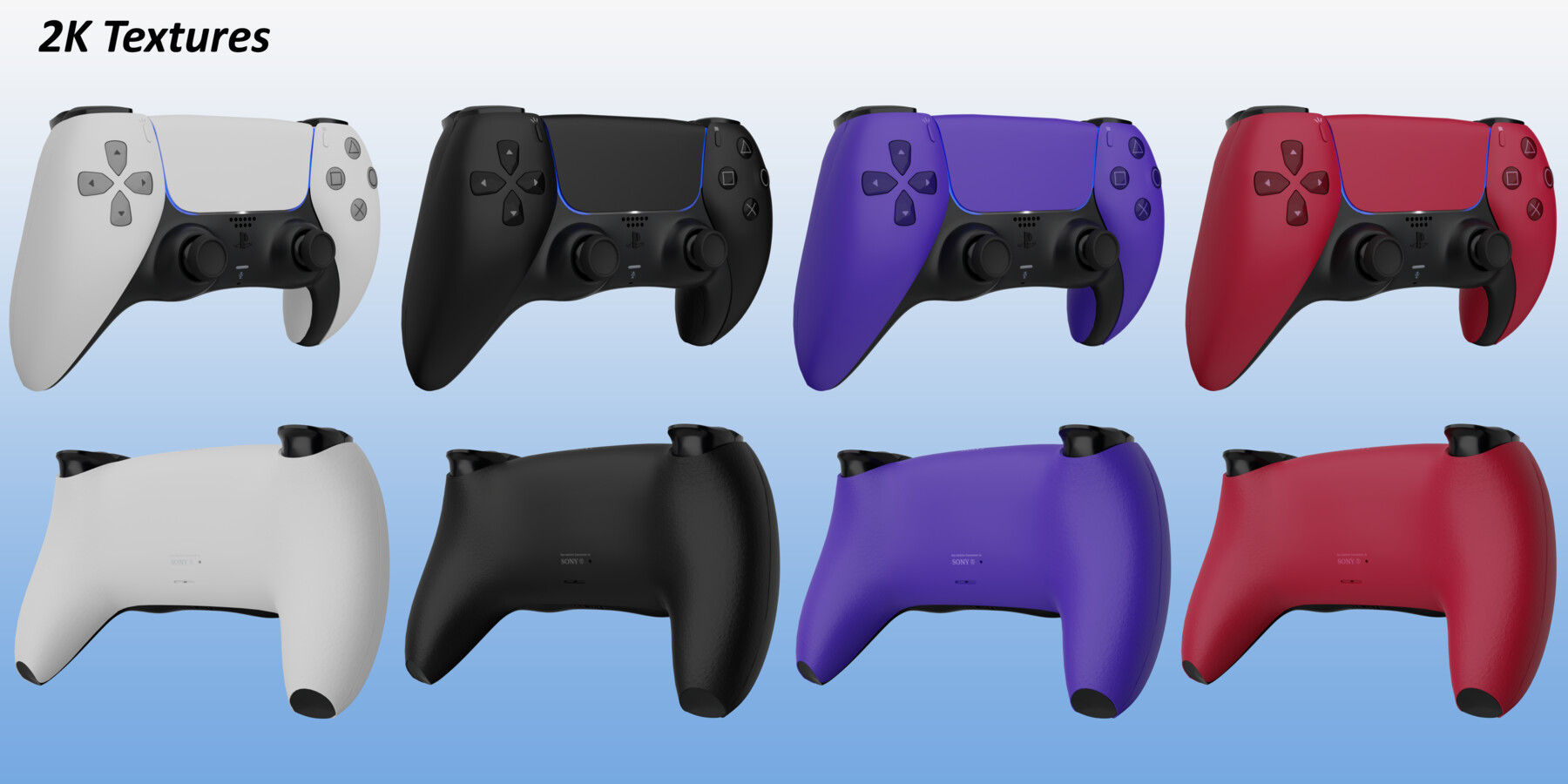 ArtStation - DualSense PS5 Control with Additional Textures | Resources