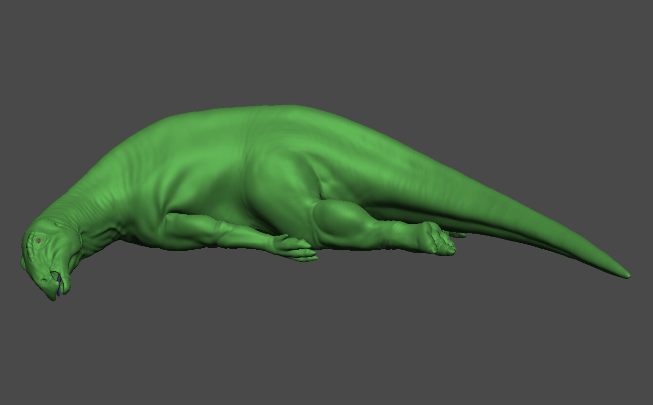 ArtStation - Dinosaur Pose 09 | Resources