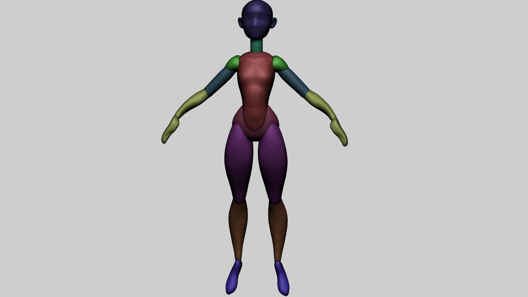 ArtStation - Base Cartoon Model | Resources