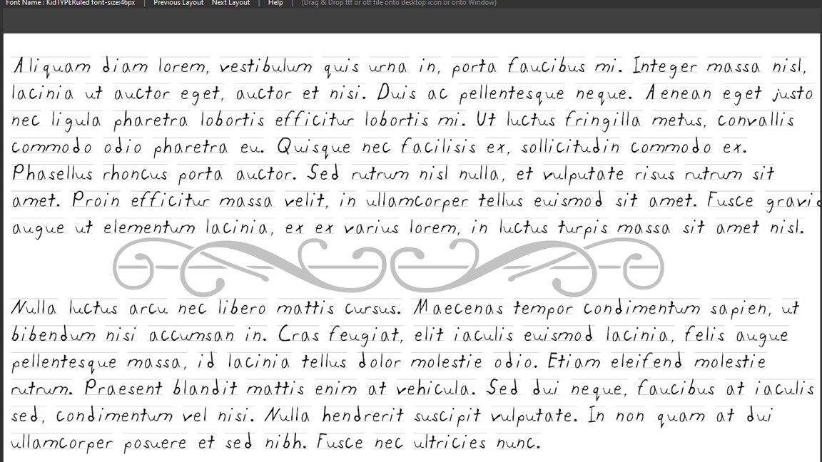 ArtStation - Fontasia - Modern Font Viewer | Resources