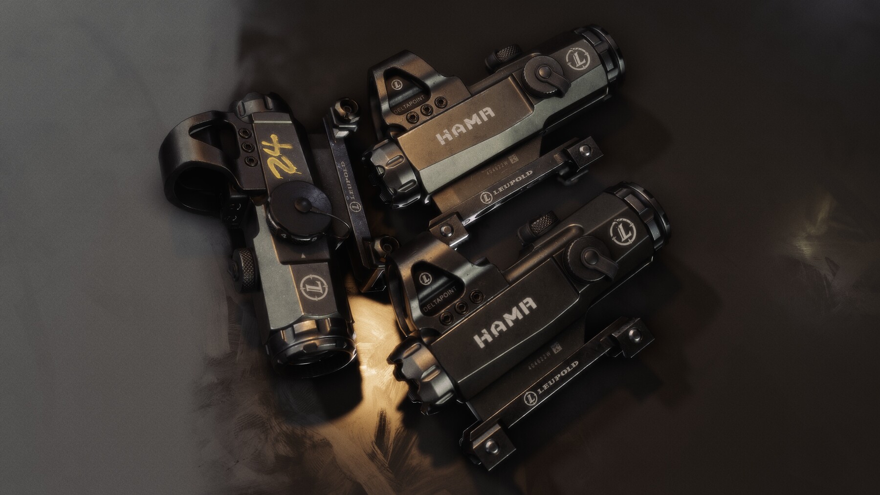 ArtStation - HAMR x4 24MM Rifle Scope | Game Assets