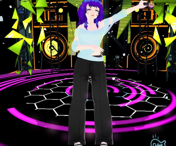 ArtStation - [Vroid] Concert outfit | Resources