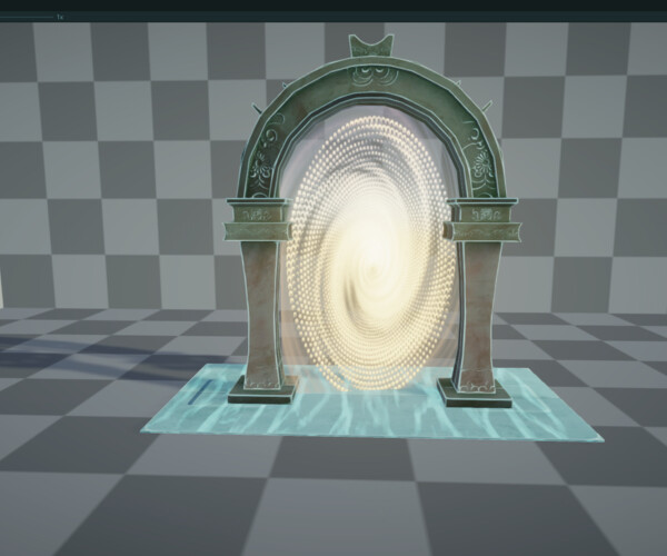 Artstation Unity Vfx Portal Effect Game Assets