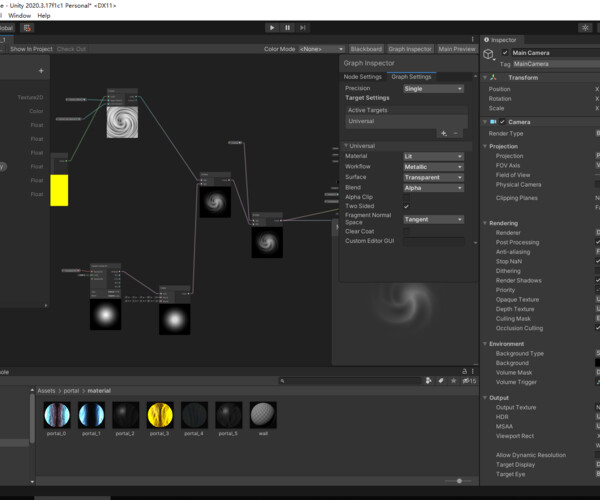 Artstation Unity Vfx Portal Effect Game Assets