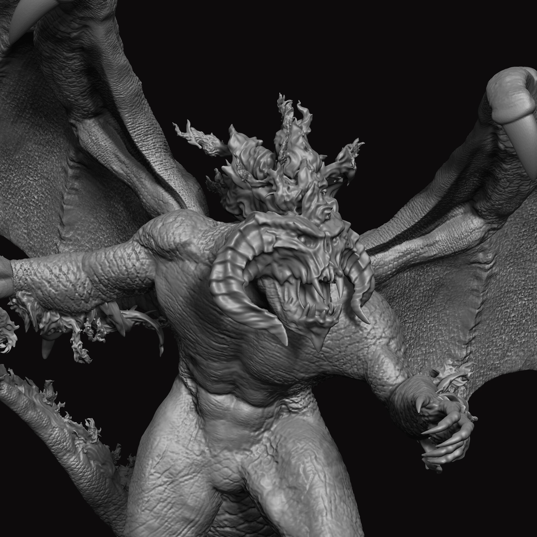 ArtStation - Balrog Hell Fire | Resources