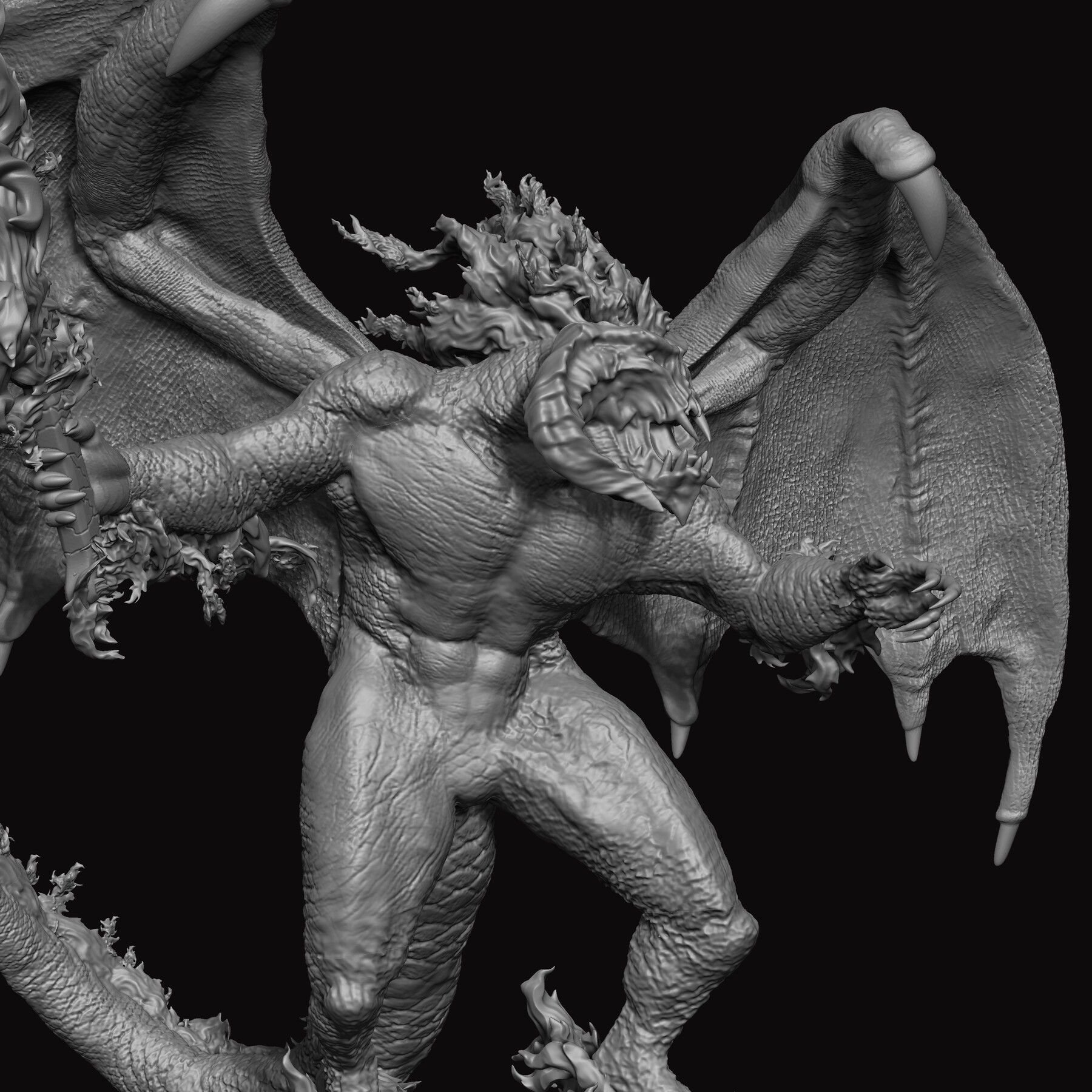 ArtStation - Balrog Hell Fire | Resources