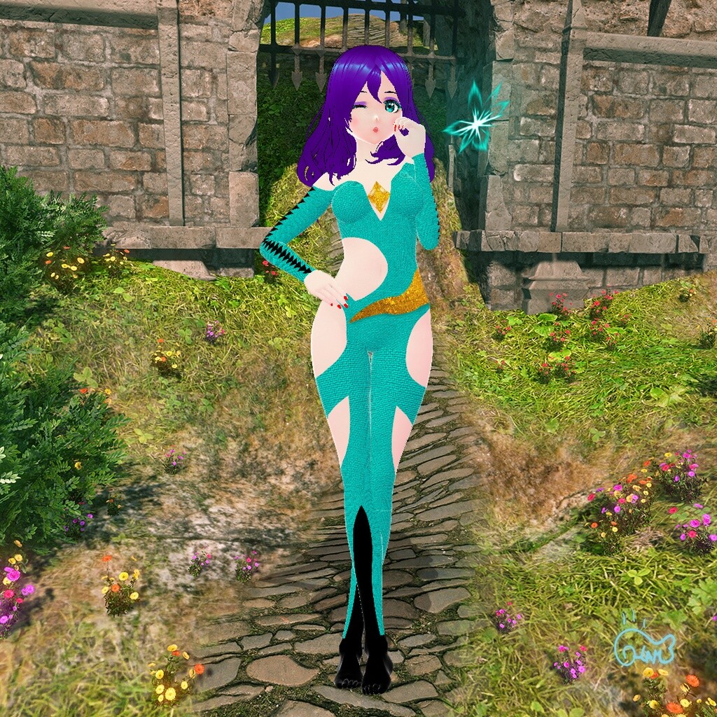 ArtStation - [Vroid] Exotic and nice | Resources