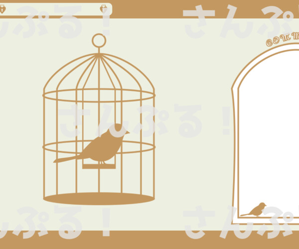 ArtStation - Animated streaming overlay [Classical cage] Background/OBS ...