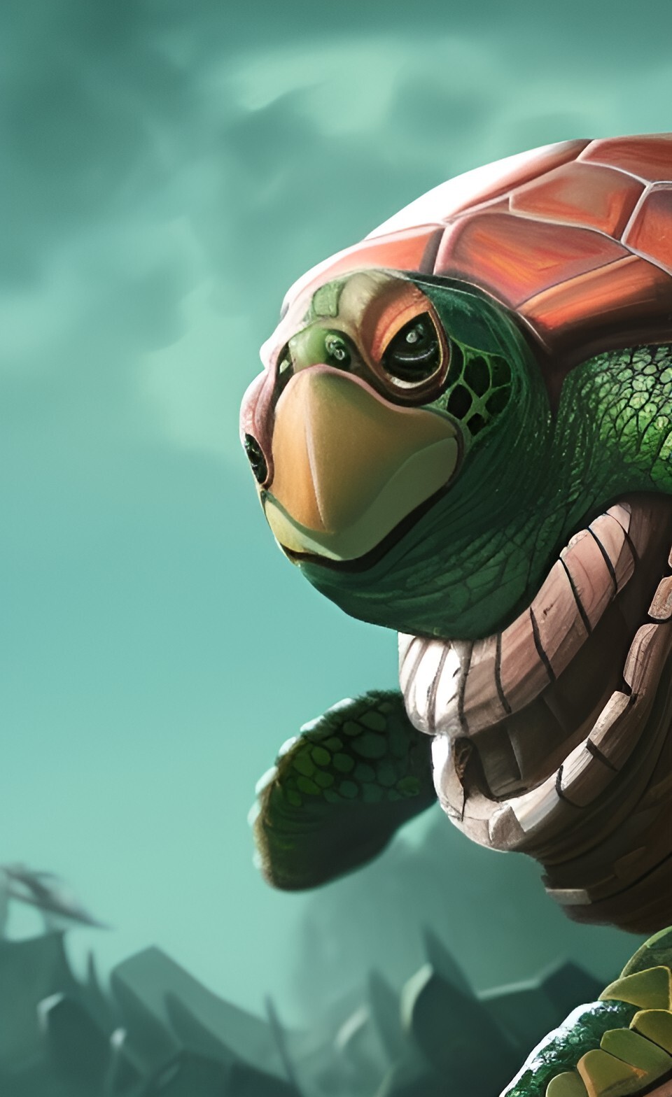 ArtStation - Turtle Warrior 6800 jpg pack wombo art | Artworks