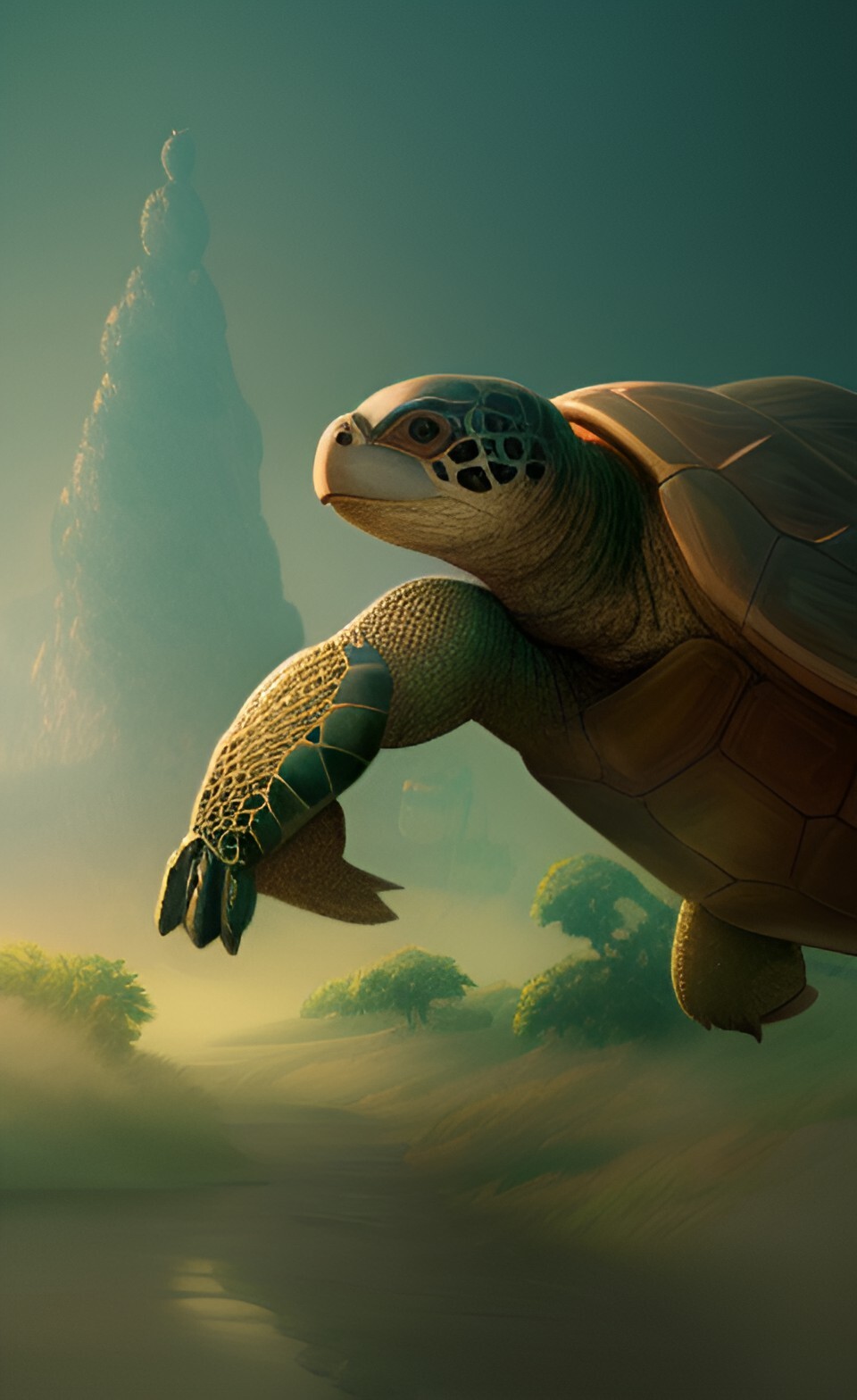 ArtStation - Turtle Warrior 6800 jpg pack wombo art | Artworks