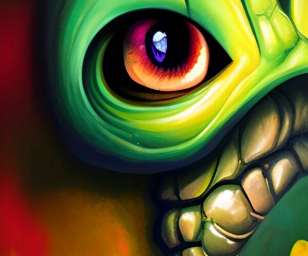 ArtStation - Gemstone monster 6900 jpg pack wombo art | Artworks