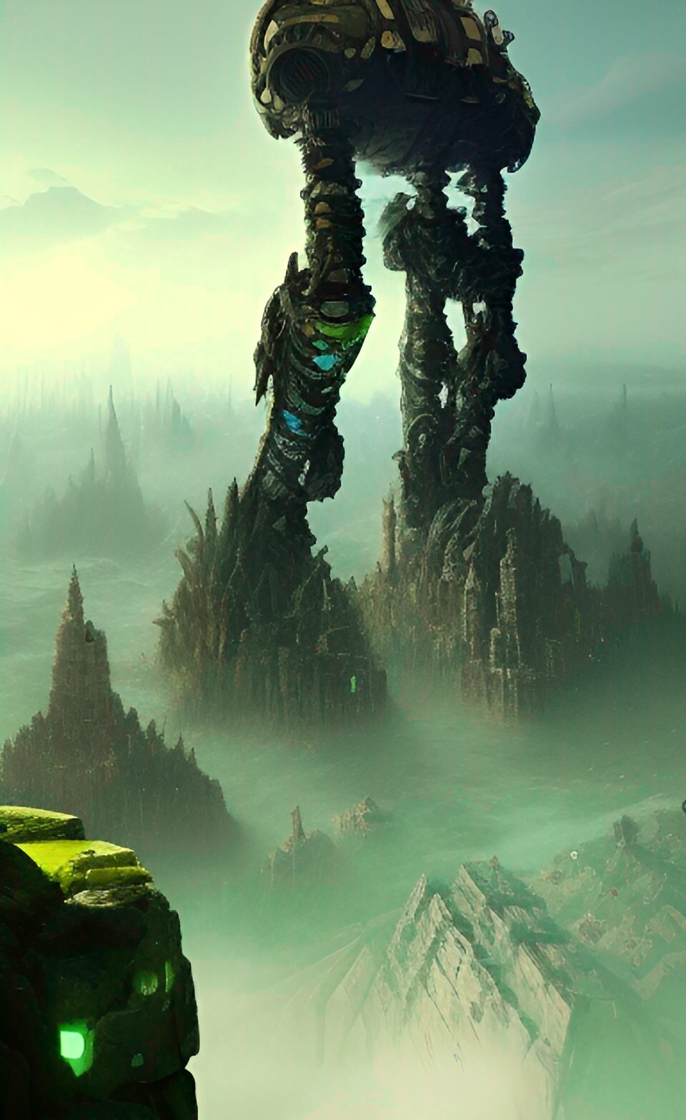 ArtStation - Massive biomechanical golem 10900 jpg pack wombo art | Artworks