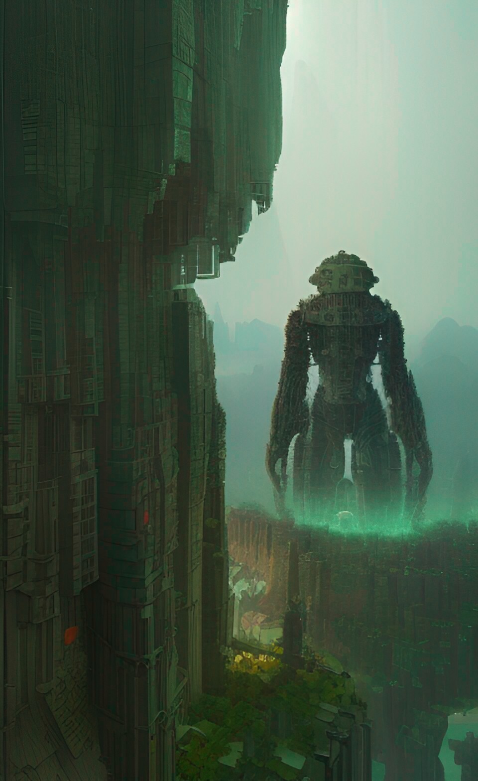 ArtStation - Massive biomechanical golem 10900 jpg pack wombo art | Artworks