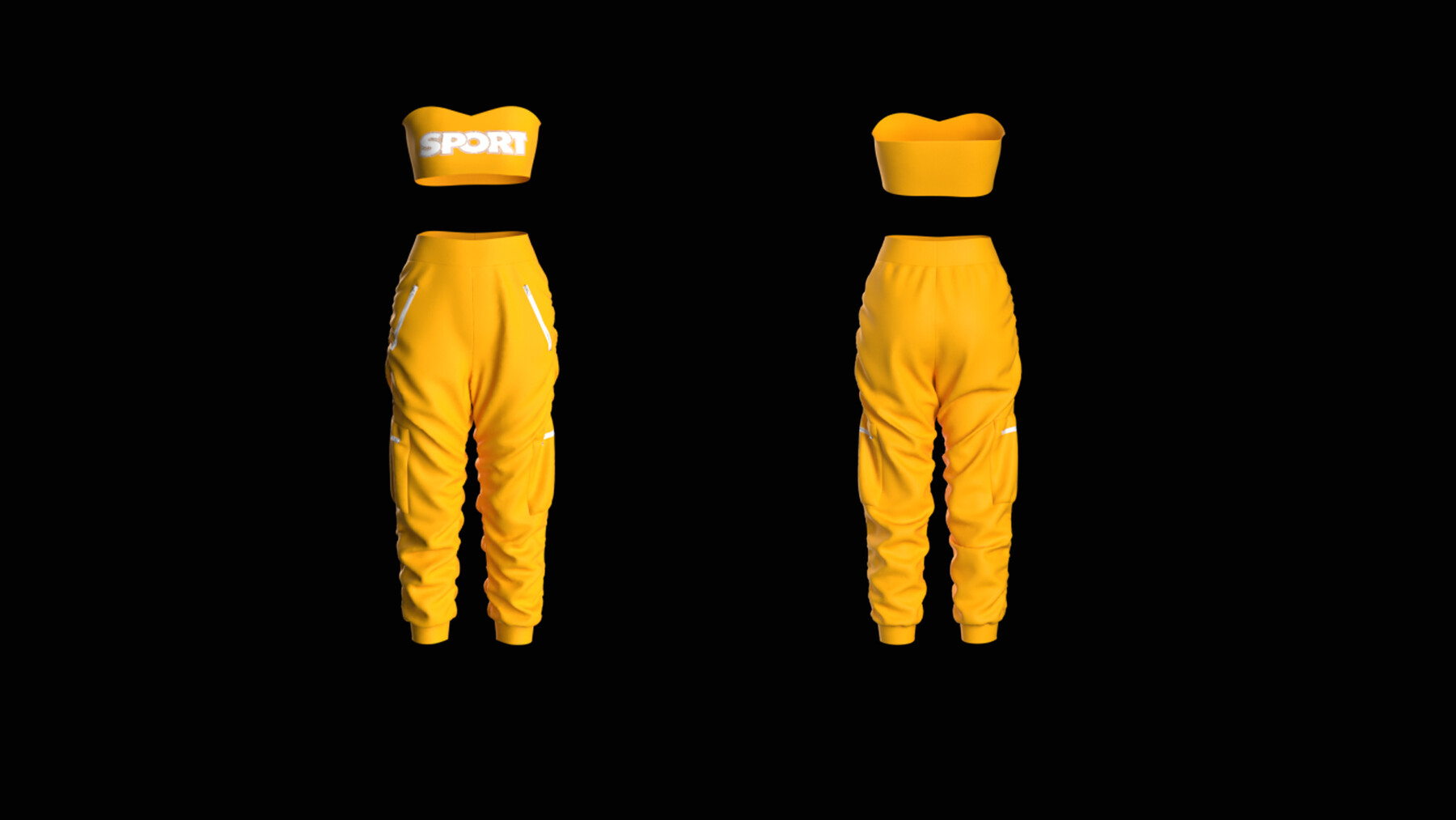 ArtStation - 10 Basic Women's outfits | Game Assets