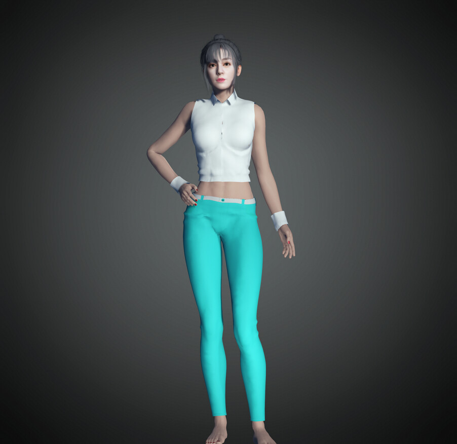 ArtStation - DILIREBA-Virtual idol--Metahuman/FBX | Game Assets