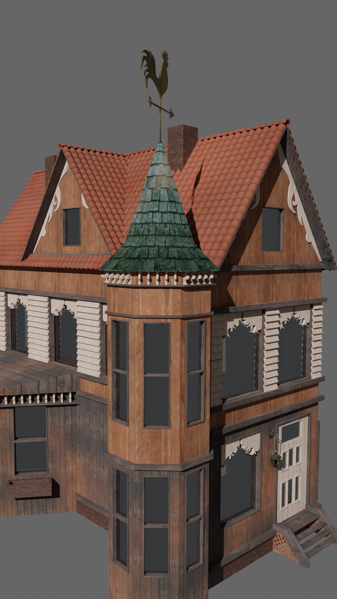 ArtStation - Old Stylized House | Game Assets