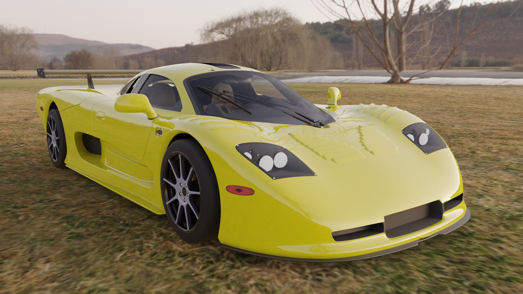 ArtStation - Mosler MT900S with Engine Sounds | Game Assets