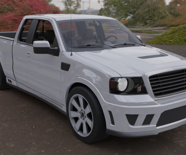 ArtStation - Saleen S331 Supercab with Engine Sounds | Game Assets