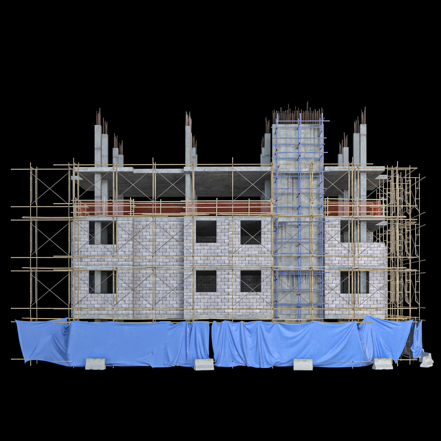 ArtStation - Modular Construction Site Vol 05 | Resources