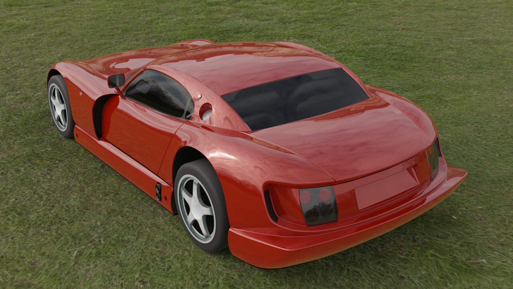 ArtStation - TVR Cerbera Speed 12 with Engine Sounds | Game Assets